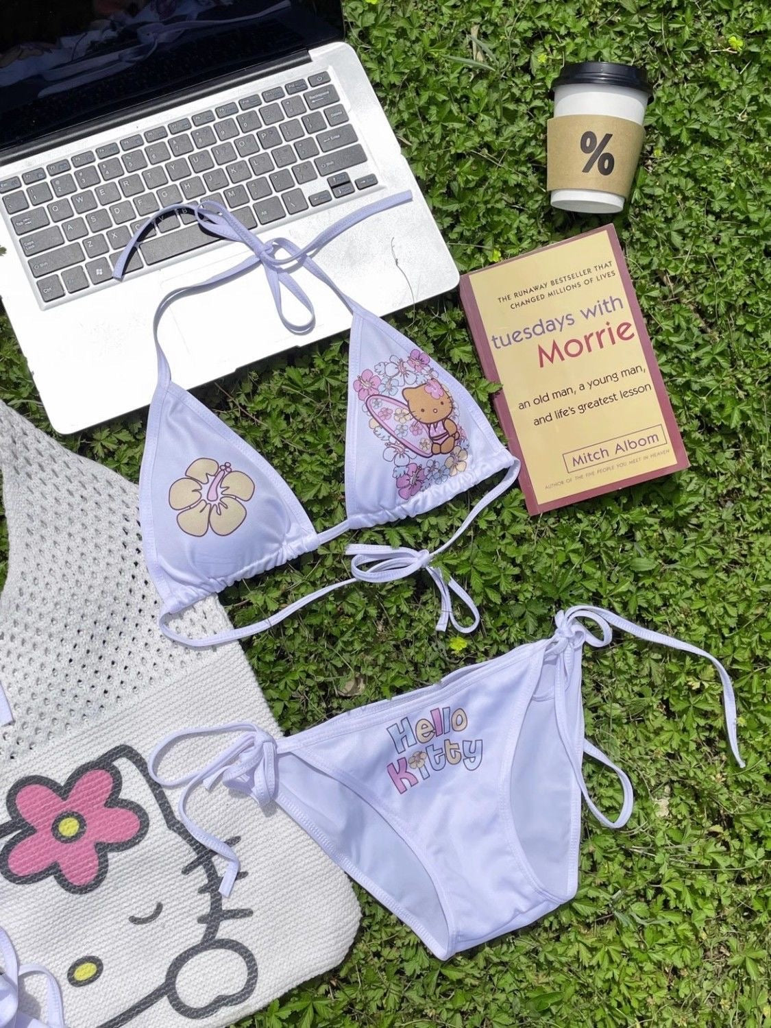 Hello Kitty Bikini Sets White Collection Cutebunacc